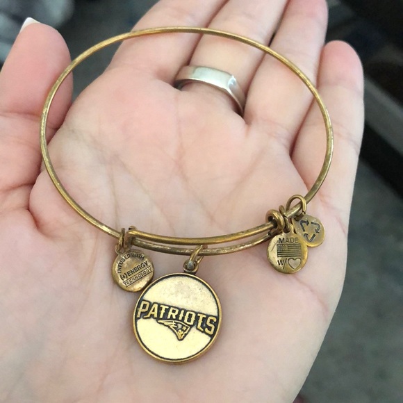 Alex and Ani | Jewelry | Alex And Ani New England Patriots Nfl Bangle | Poshmark